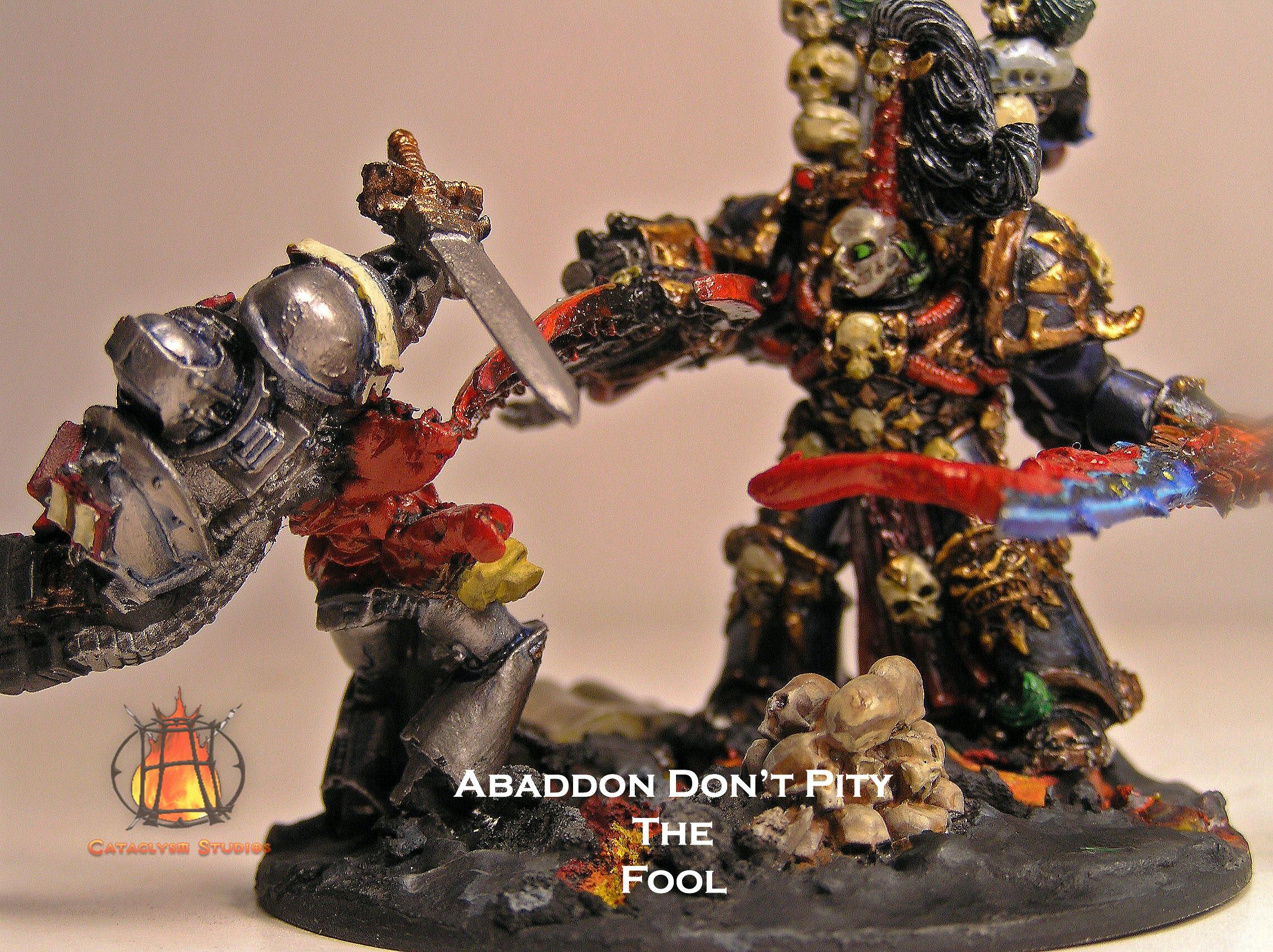 Abaddon, Cataclysm Studios, Chaos, Diorama, Warhammer 40,000 - Abaddon Diorama - Gallery ...